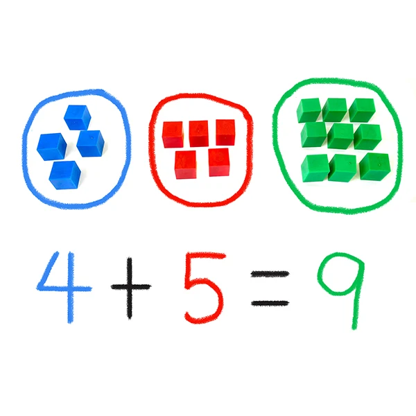2cm Math Cube Counters - Early Education Manipulatives