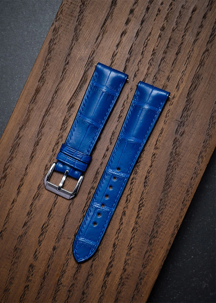Custom Quick Release Soft Alligator Watchband Waterproof Alligator ...