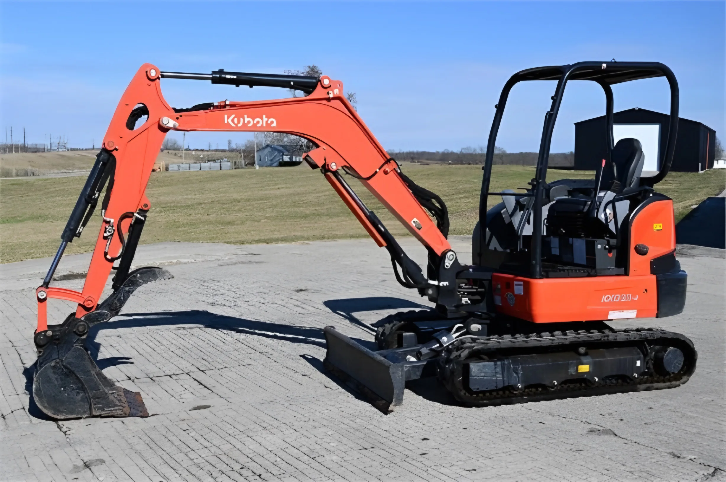 MINI DIGGER 2021 KUBOTA KX033-04 SMALL MINI EXCAVATOR CONSTRUCTION ...