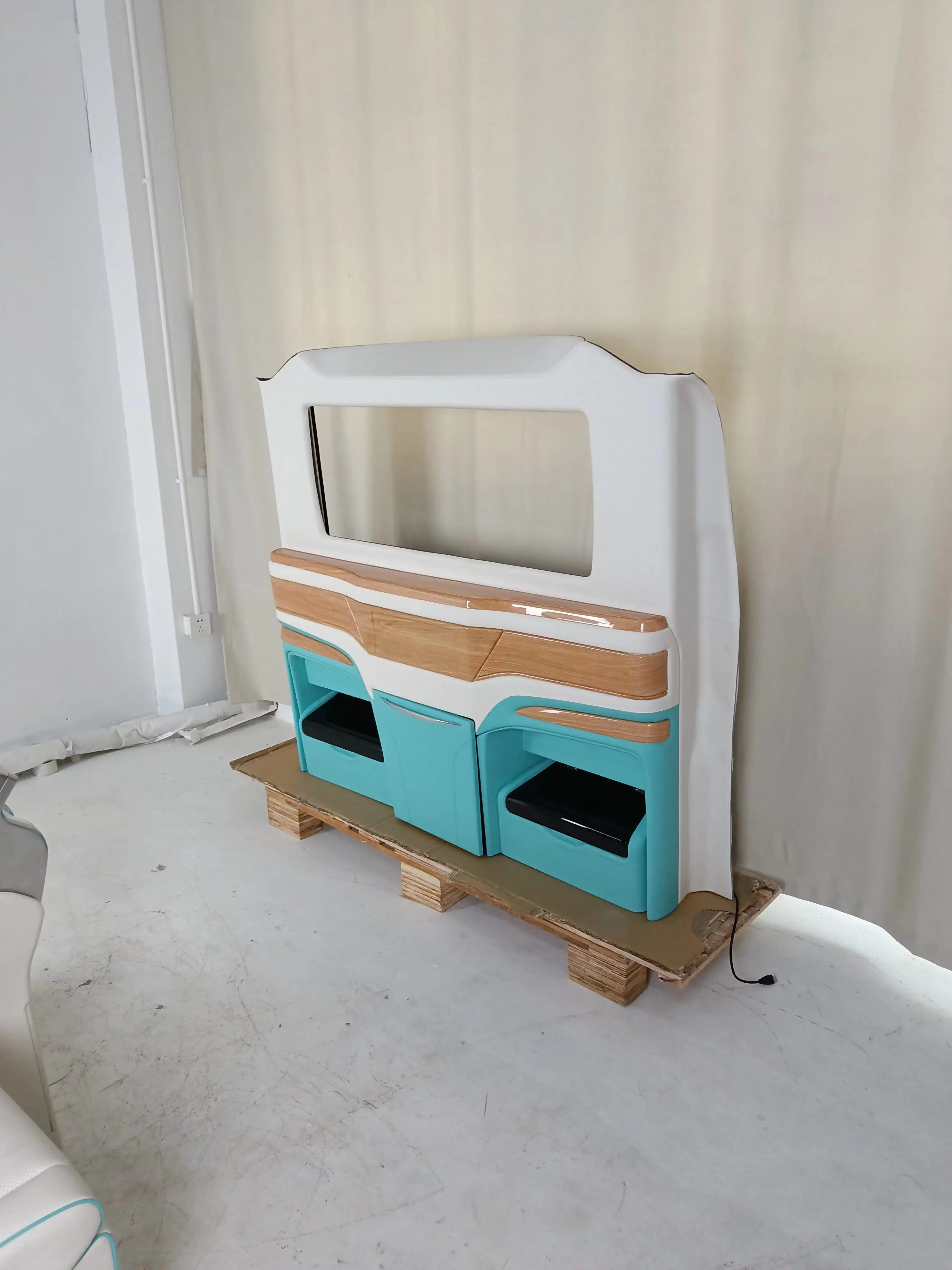 Interior Accessories Whole Set Luxury Van Seat With Full Partition For ...