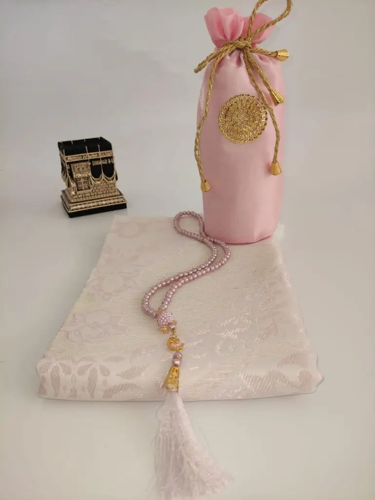 Muslim Gift Set Prayer Mat Tasbih Islamic Fabrix Gift Boag For Ramadan ...