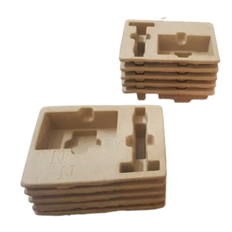 Eco-friendly Biodegradable Razor Insert Sugarcane Molded Pulp Tray ...