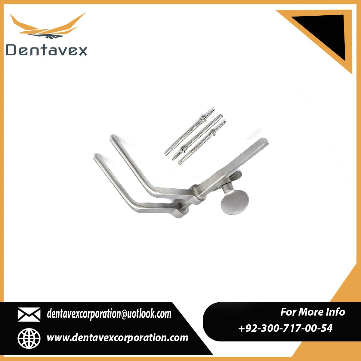 Caspar Cervical Distractor With Screws Pins Instruments Set ...