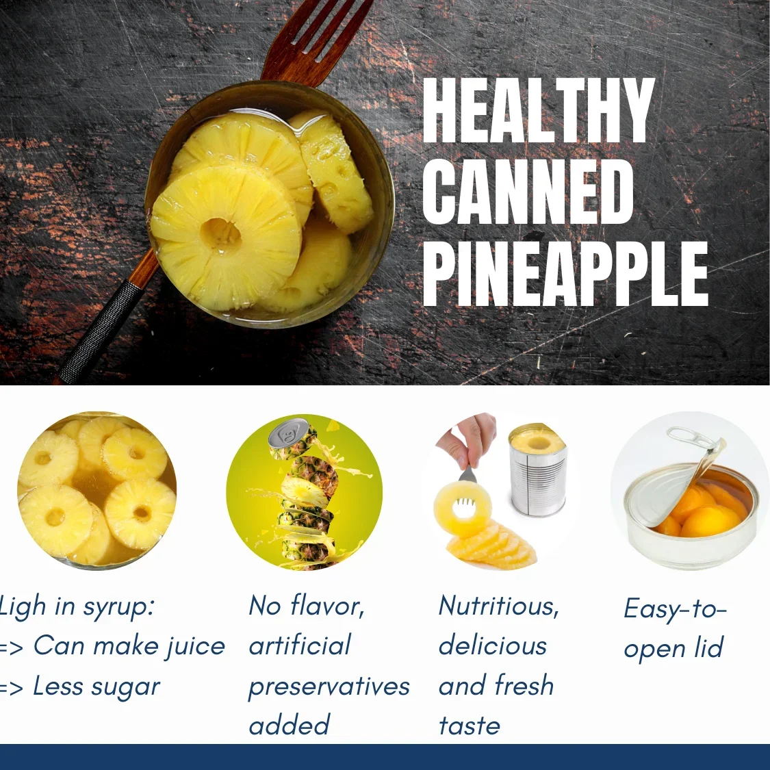 High Quality Canned Fresh Pineapple Best Price Wholesale Canned Food ...