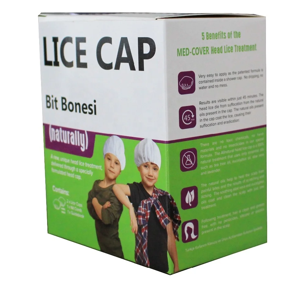 Hair Lice Treatment Lice Cap,Nits Treatment With Natural Oils Easy To ...