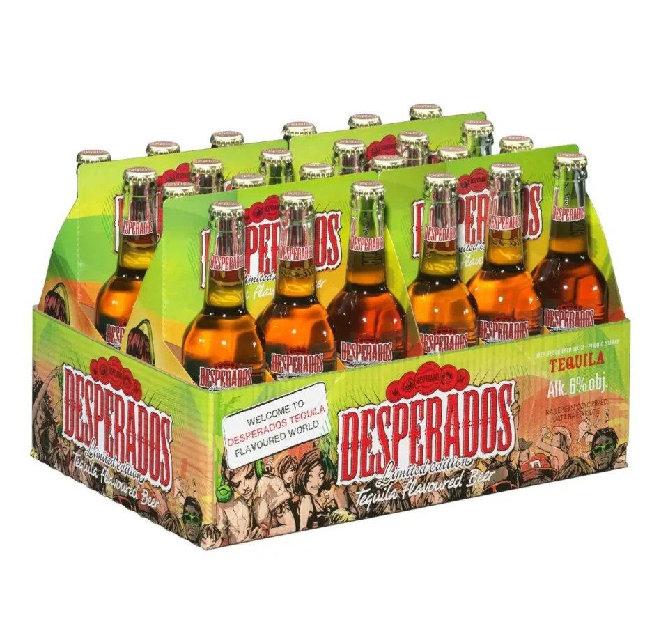 Original Desperados Tequila Flavoured Beer - Buy 12 Pack Beer Product ...