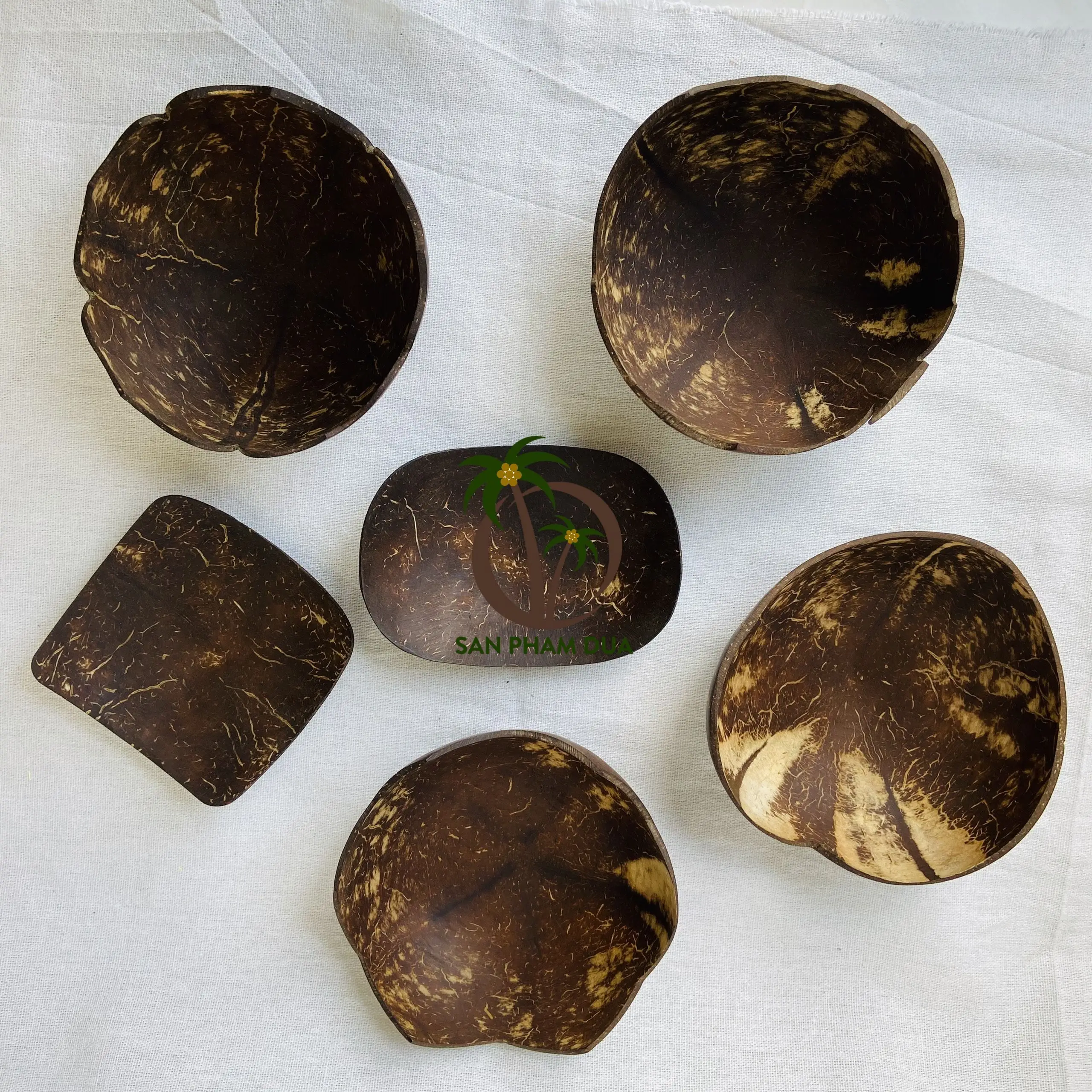 Plate Made By Coconut Shell Unique Model Coconut Shell Dish New Product ...