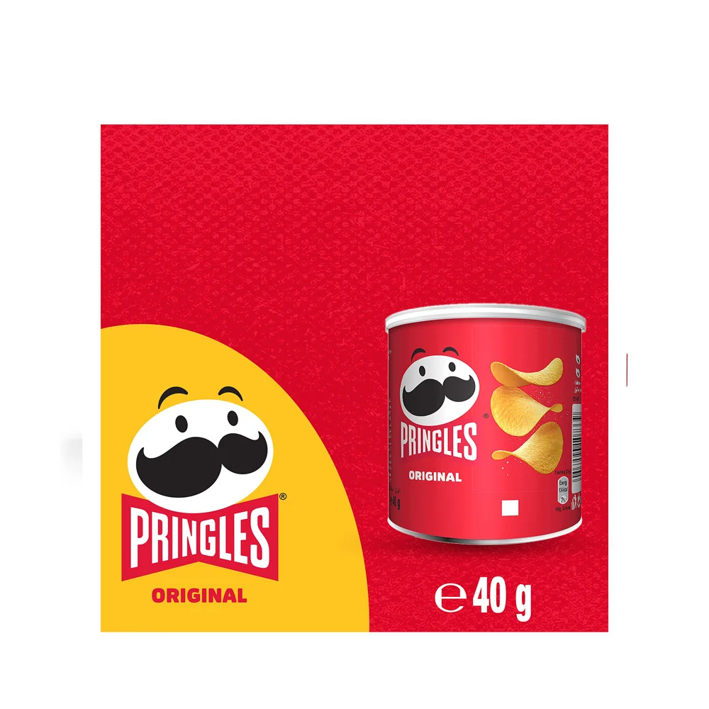 Pringles Original 40g - Tangy Bliss In Every Crispy Stack - Buy Zesty ...