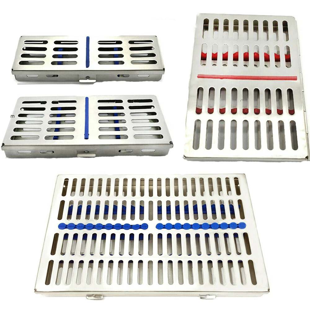 Custom Logo Dental Instruments Sterilization Cassette Tray For 15 ...
