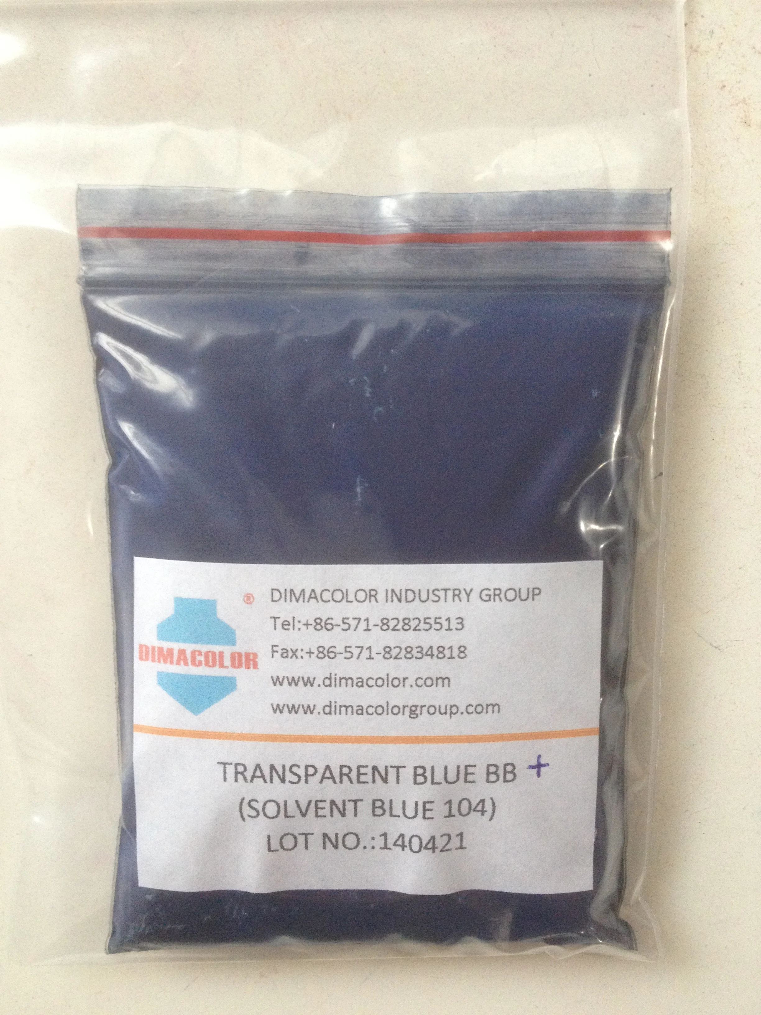 Solvent Blue 104 - Transparent Blue Bb for Plastic Oil Color