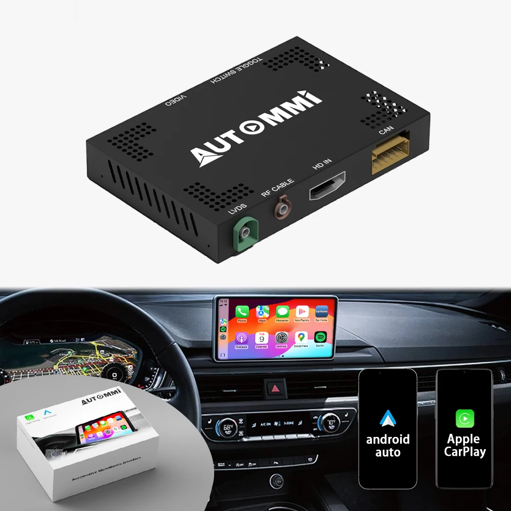 Alibaba.com: Wireless Apple CarPlay Android Auto Navigation GPS for Audi A3 MMI A4 A5 Q2 Q7 B9 ...