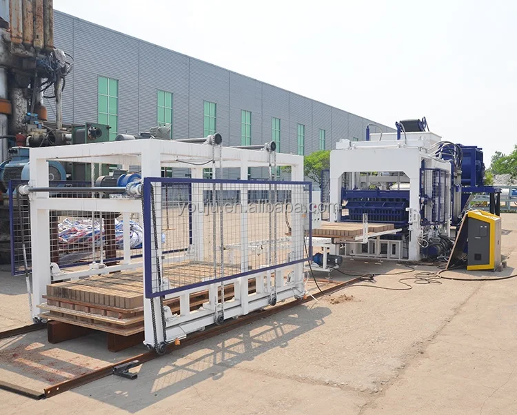 Automatic Brick Pallet Stacker For Block Making Machine Line - Buy ...