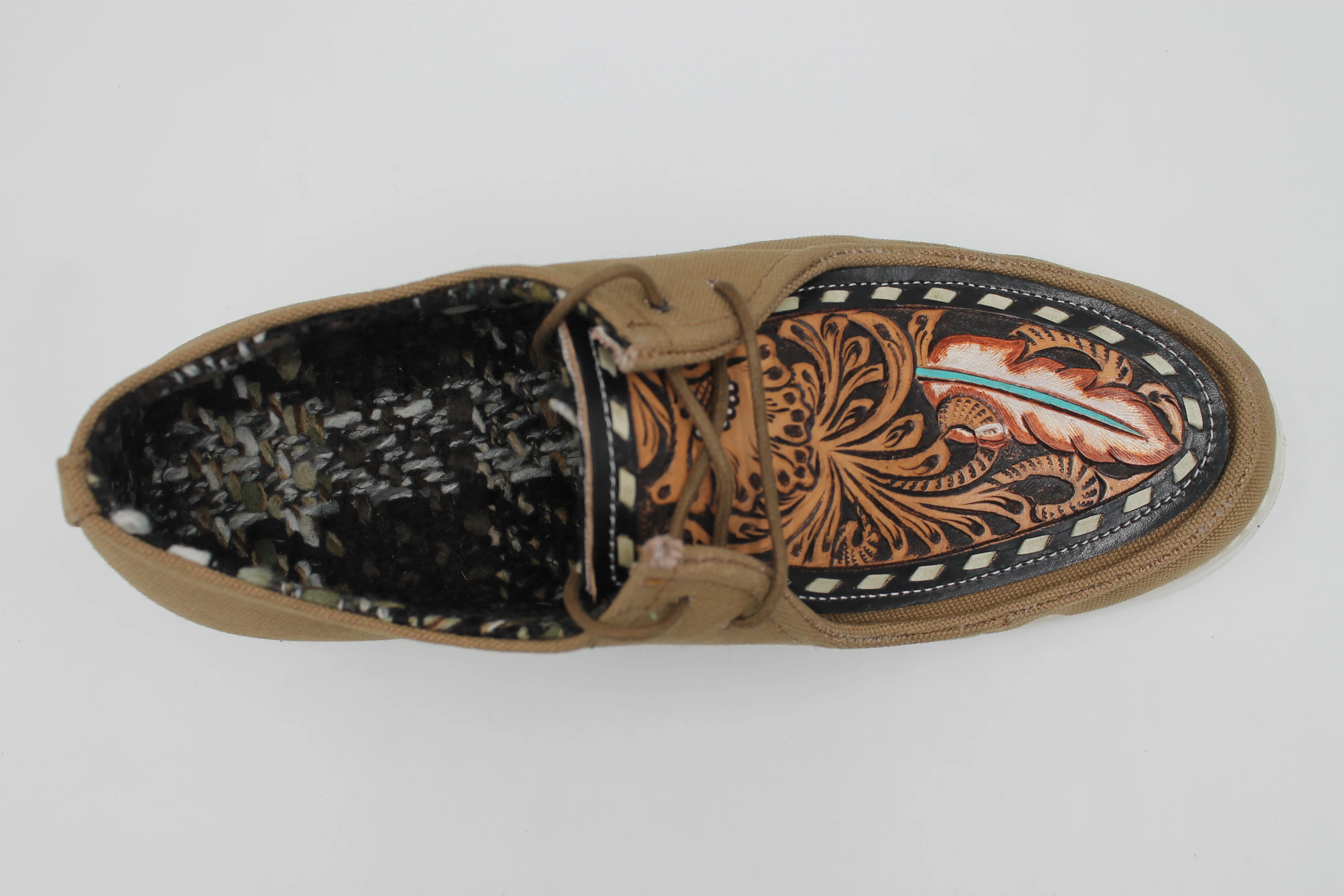 Indian Hand Tooling And Carving Western Mexican Style Shoes Latest ...