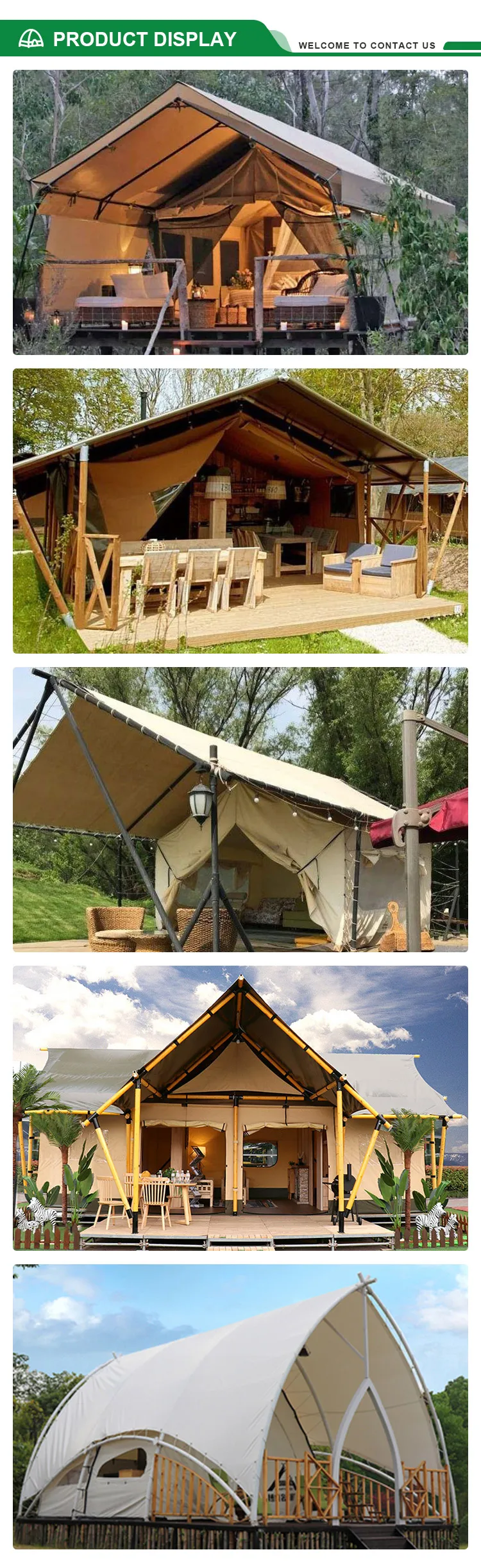 Outdoor Camping Safari Luxury Hotel Tent - Buy Cheap Hotel Tent,Hotel ...