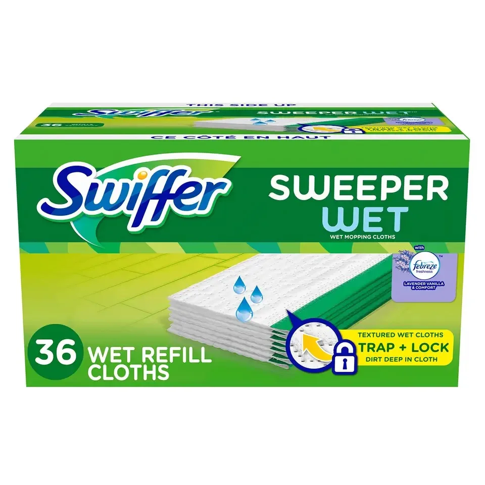 Swiffer Sweeper 2-in-1Mops for Floor Cleaning, Dry and Sweeping and ...