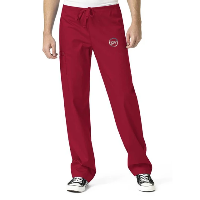 Oem Custom Men Scrubs Top V Neck Doctor Nursing Scrubs Suits New Designs 3 Pockets Medical Nurse