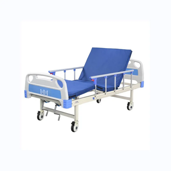 Wholesale Abs Manual Single Crank Medical Bed Patient Nursing Side ...