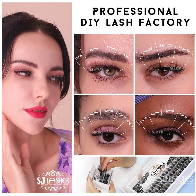 EYELASH New Arrival Pre-Bond Technology Long Lasting Press on Lashes ...