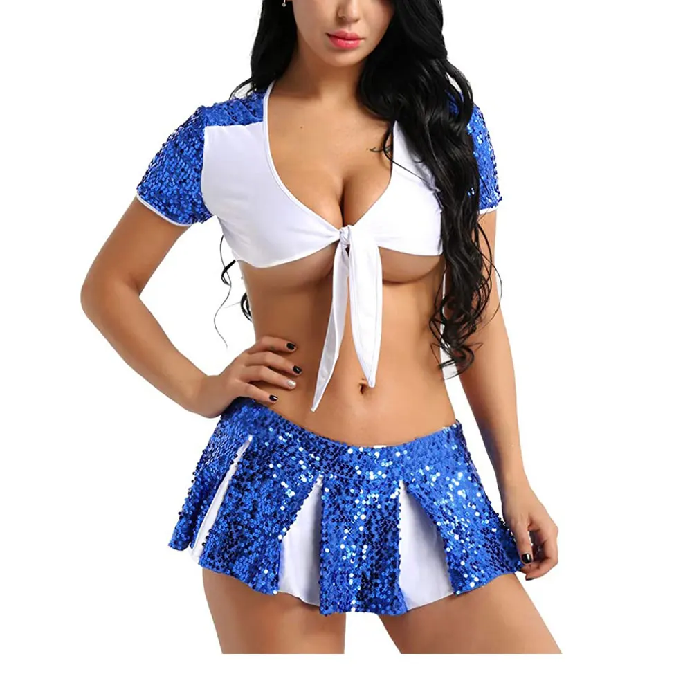 Latest Design Factory Supplier Cheerleading Uniforms Low Price