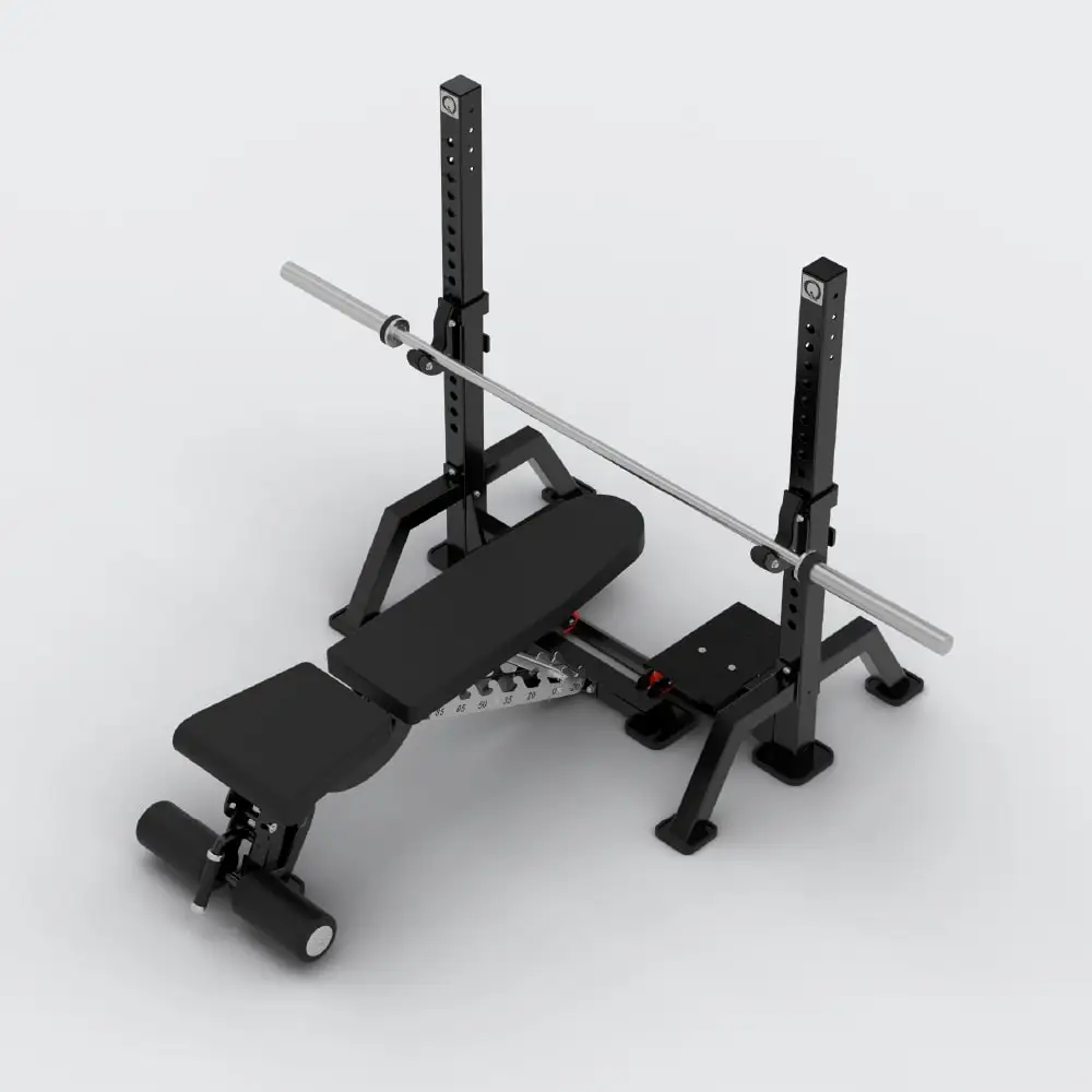 QLI MULTI-BENCH PRESS QMP450 Smart Intelligence Rower Fitness Rowing ...