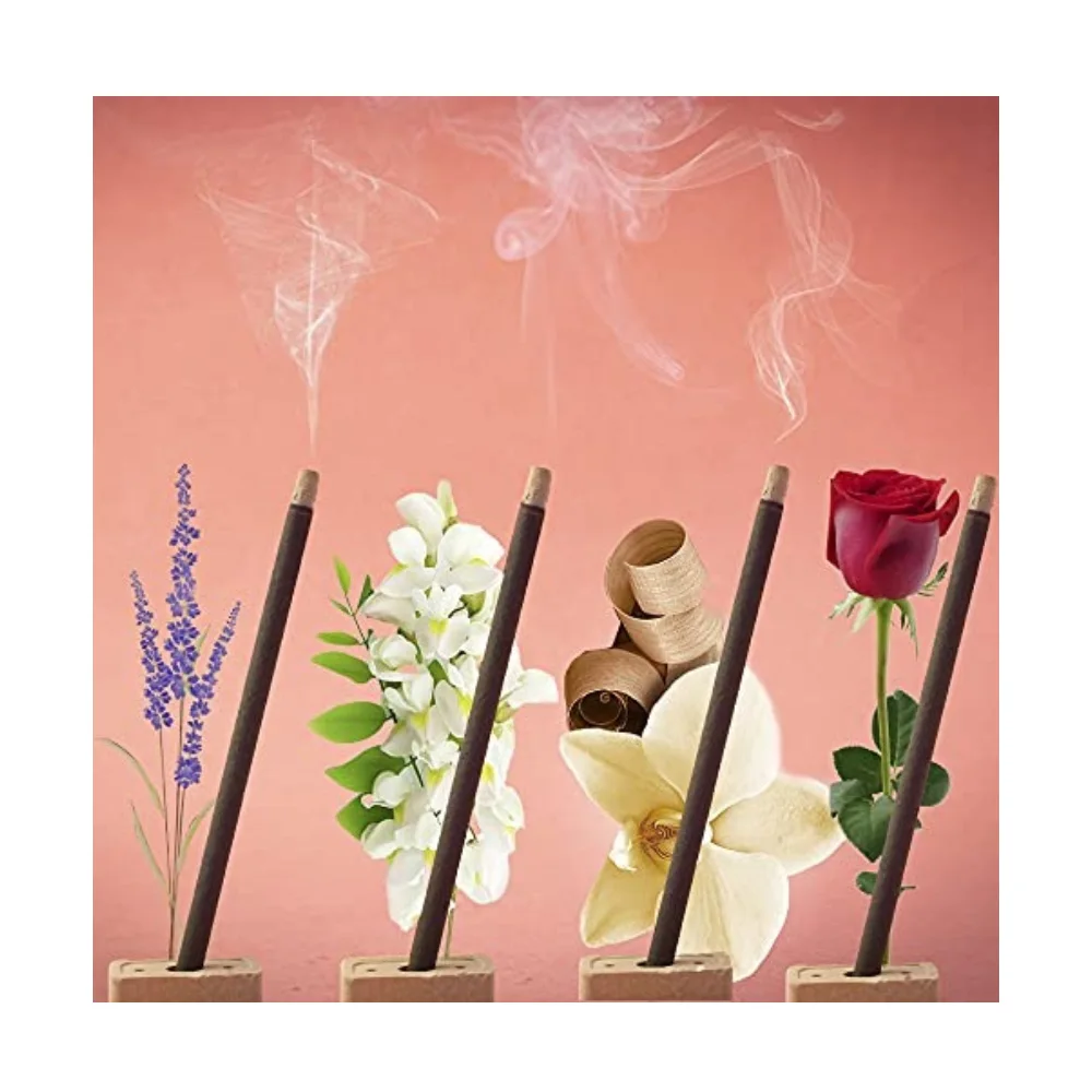 Best Selling 8 Inch Black Perfumed Incense Sticks In Square Box Packing ...