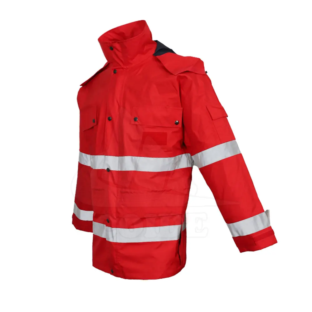 Custom Made High Visibility Safety Reflective Working Jacket On ...