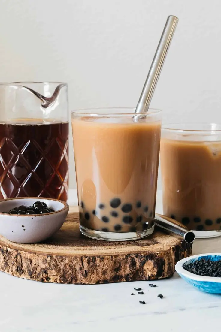 Black and White Tapioca Boba Pearls Customized Packaging in 1KG or 3KG ...