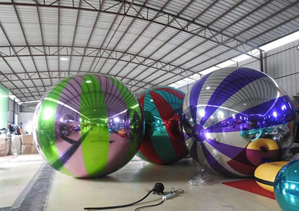 Inflatable Mirror Ball Inflatable Big Shiny Balls Shiny Sphere Disco ...