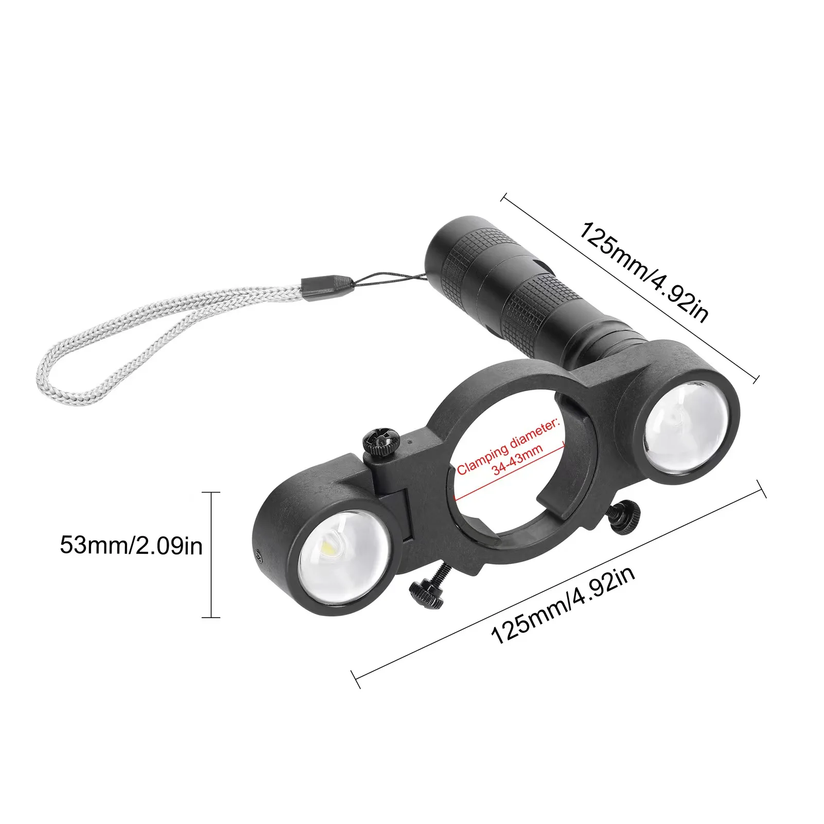 Universal Spray Paint Gun Lighting System Cob/led Automotive Spray Gun ...