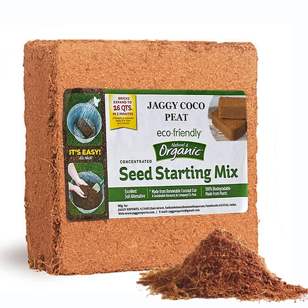 Cocopeat 5kg Block ( Coir Pith Or Coco Fiber Or Coco Peat) For Kitchen ...