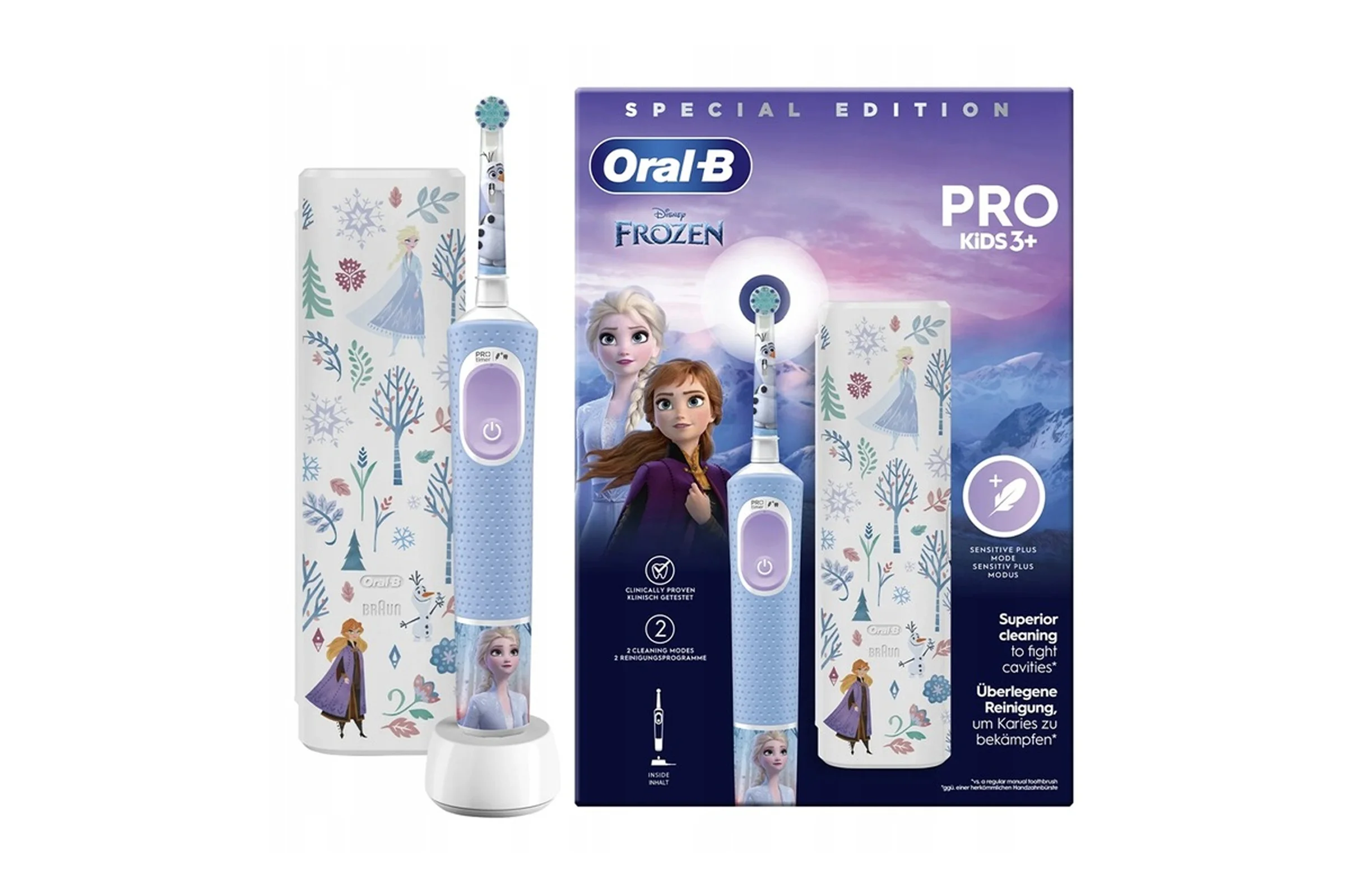 Oral-b D100 Frozen Special Series - Rechargeable Toothbrush