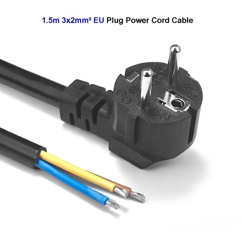 Ac Cord Pigtail 16awg 3 Prong 6 Feet Open End 3 Wire Heavy Duty Sjt 16 ...