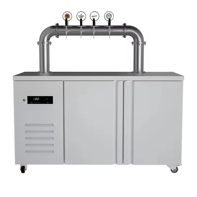 Commercial Draft Beer Dispenser Kegerator Beer Keg Cooler Machine ...