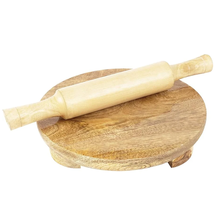 Good Design Wood Chakla Belan Customized Size and Shape Rolling Pin and ...