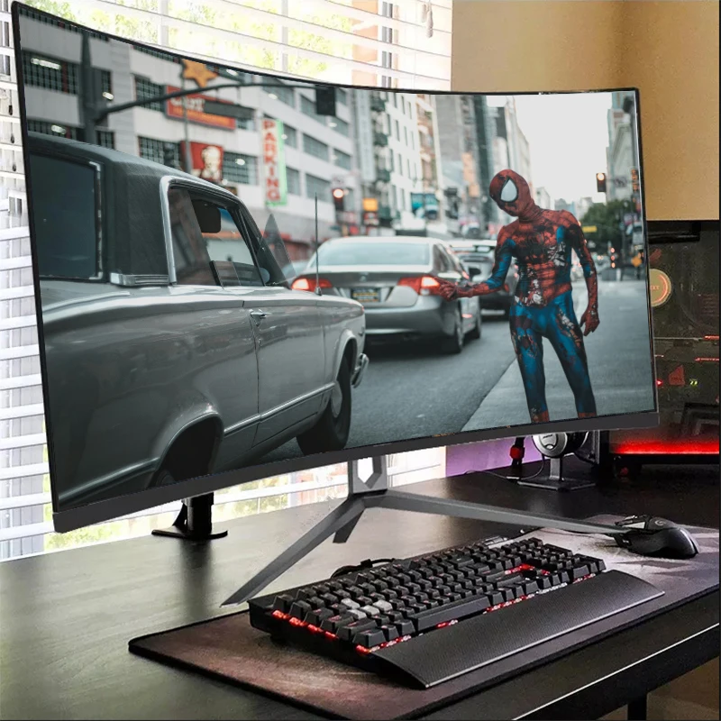 Gaming Utility Desktop Monitor New Design 27 Inch 144 165hz Curved And ...