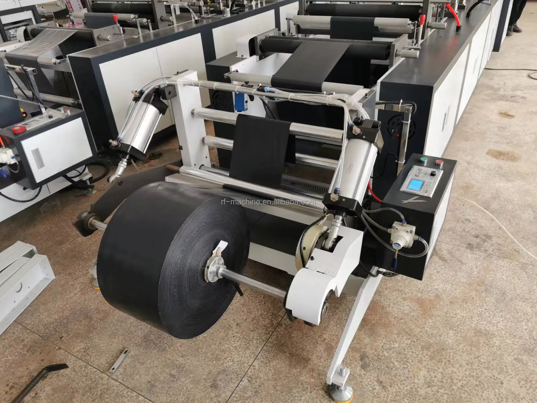Pre-Opened Posting Plastic Bag Making Machine - Easy To Operate, High ...