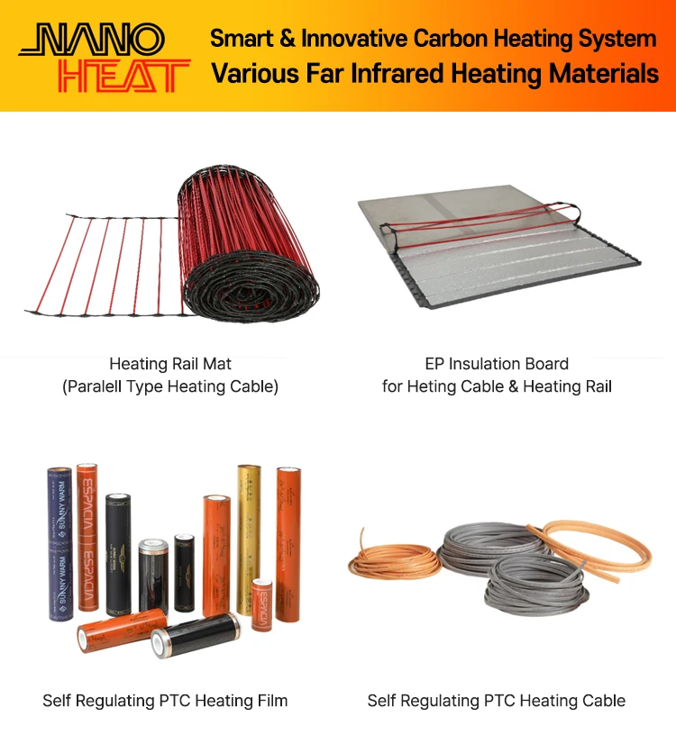 Nano Heat Far Infrared Ray Self Regulating (ptc) Carbon Electric ...