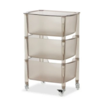 Removable Assembly Trolley,Transparent Mobile Multi-layer Creative ...