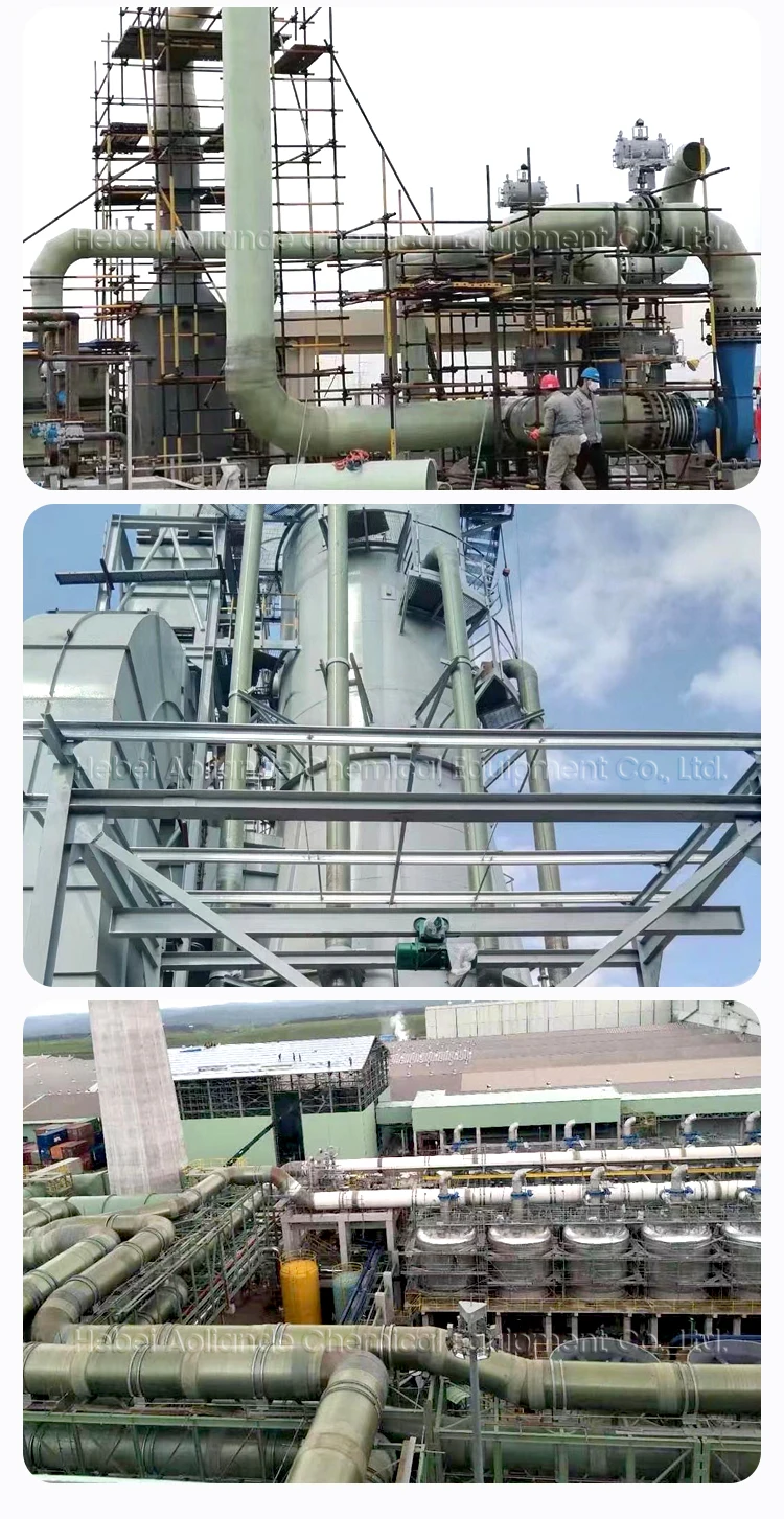 Large Diameter and Conveying Capacity FRP RPM Fiberglass Mortar Pipe ...