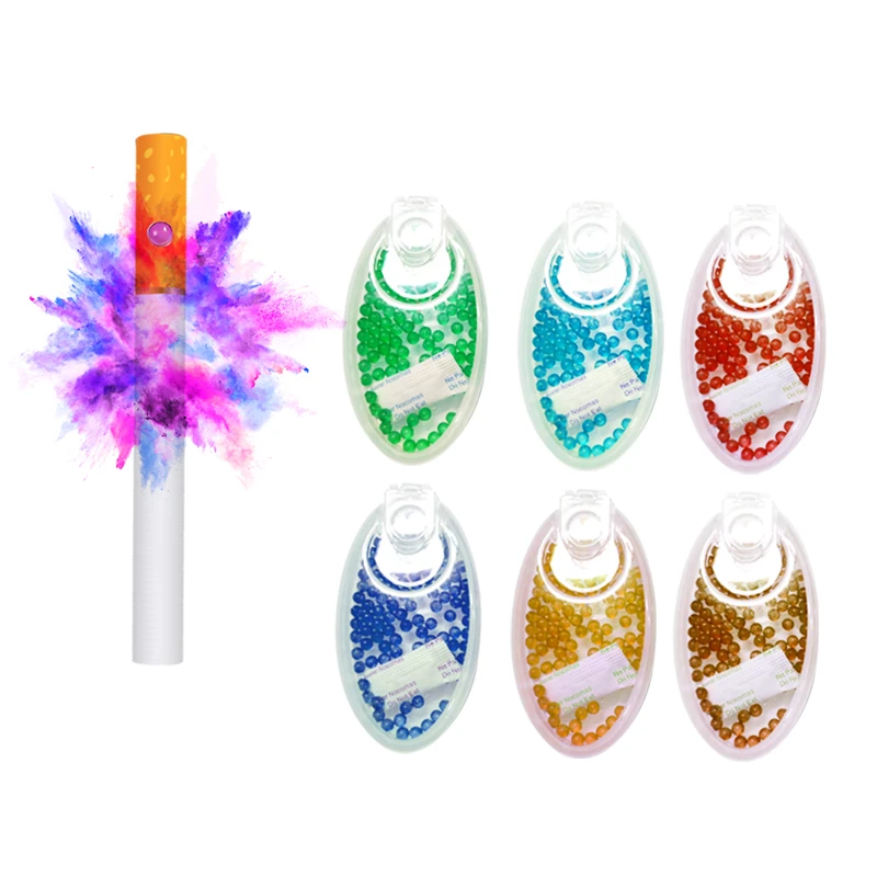 flavored flavor beads menthol capsules crush balls diy pop-up smoke ...