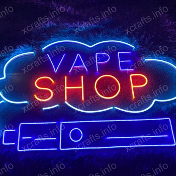 Vape Shop Led Neon Sign Illuminate Your Vape Store With Style ...