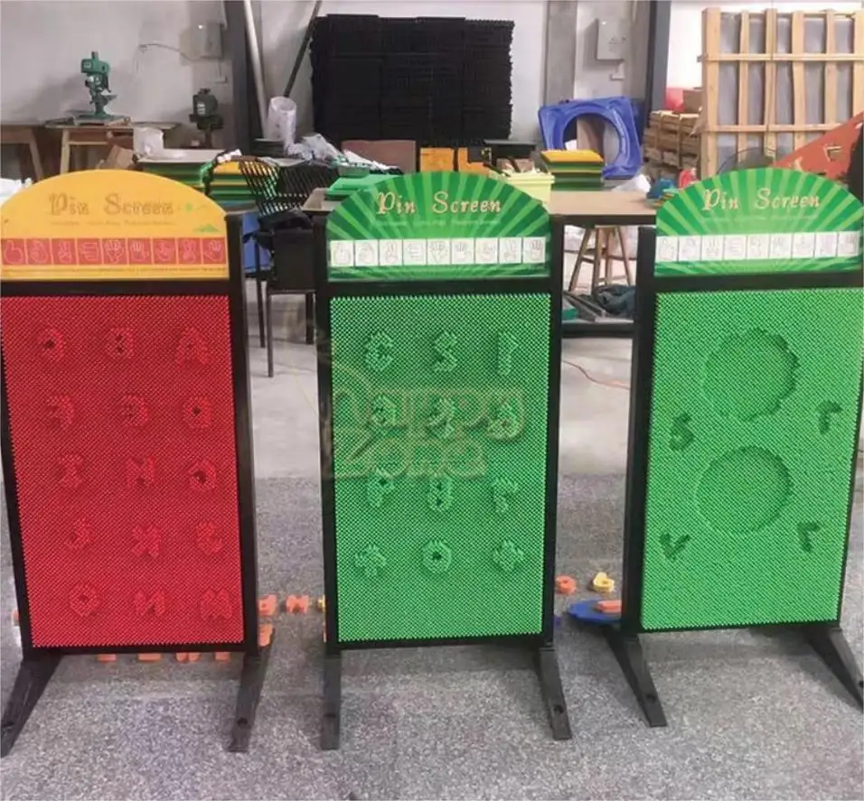 China Wholesale Kids Yellow Plastic Pin Impression Screen Toy ...