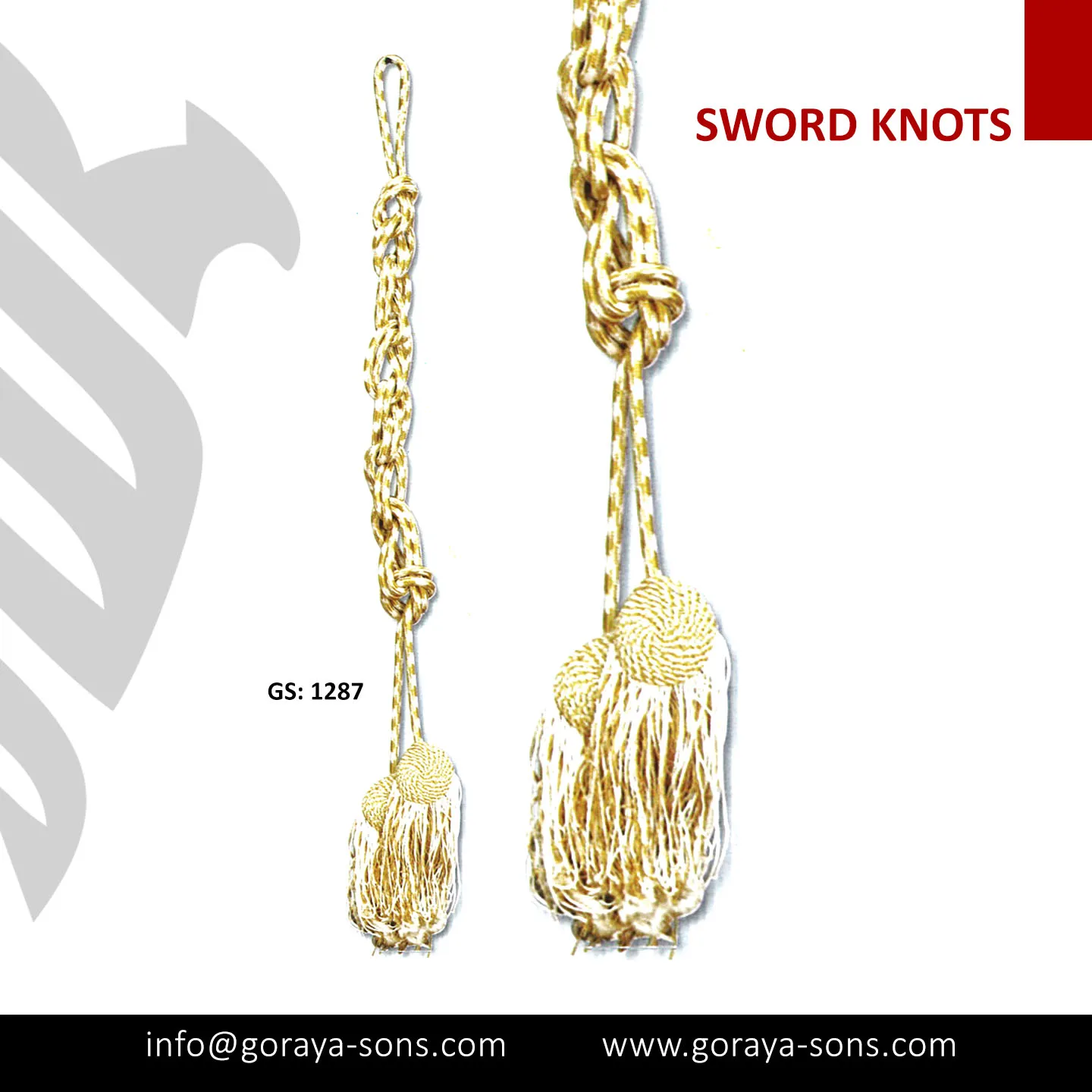 Grade Sword With Custom Design And Color Wool Thread Sword Knot Dagger ...