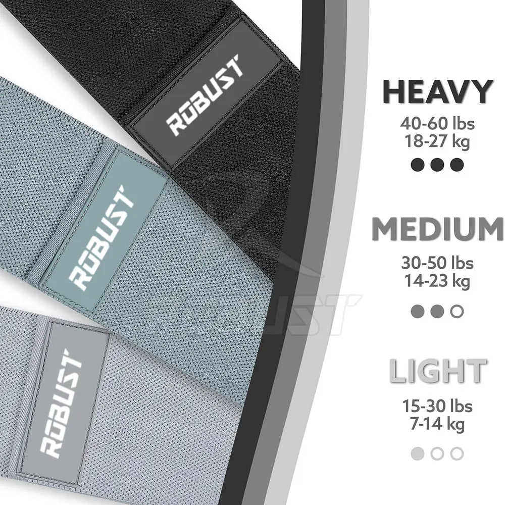 Gym Custom Resistance Hip Band Hip Circle With Soft And Non Slip Design ...