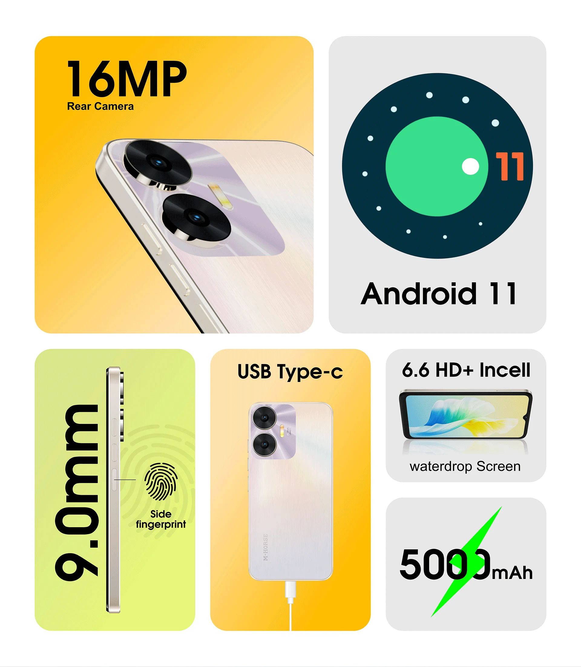 M-horse 2024 New Original Mobile Phone Global Version 3g 4g 5g Unlocked ...