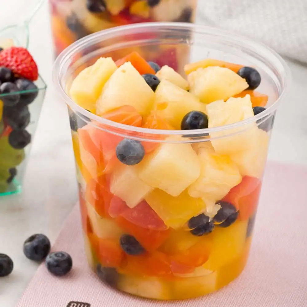 Microwavable Deli Cup Containers With Lid Plastic Food Storage Cups ...