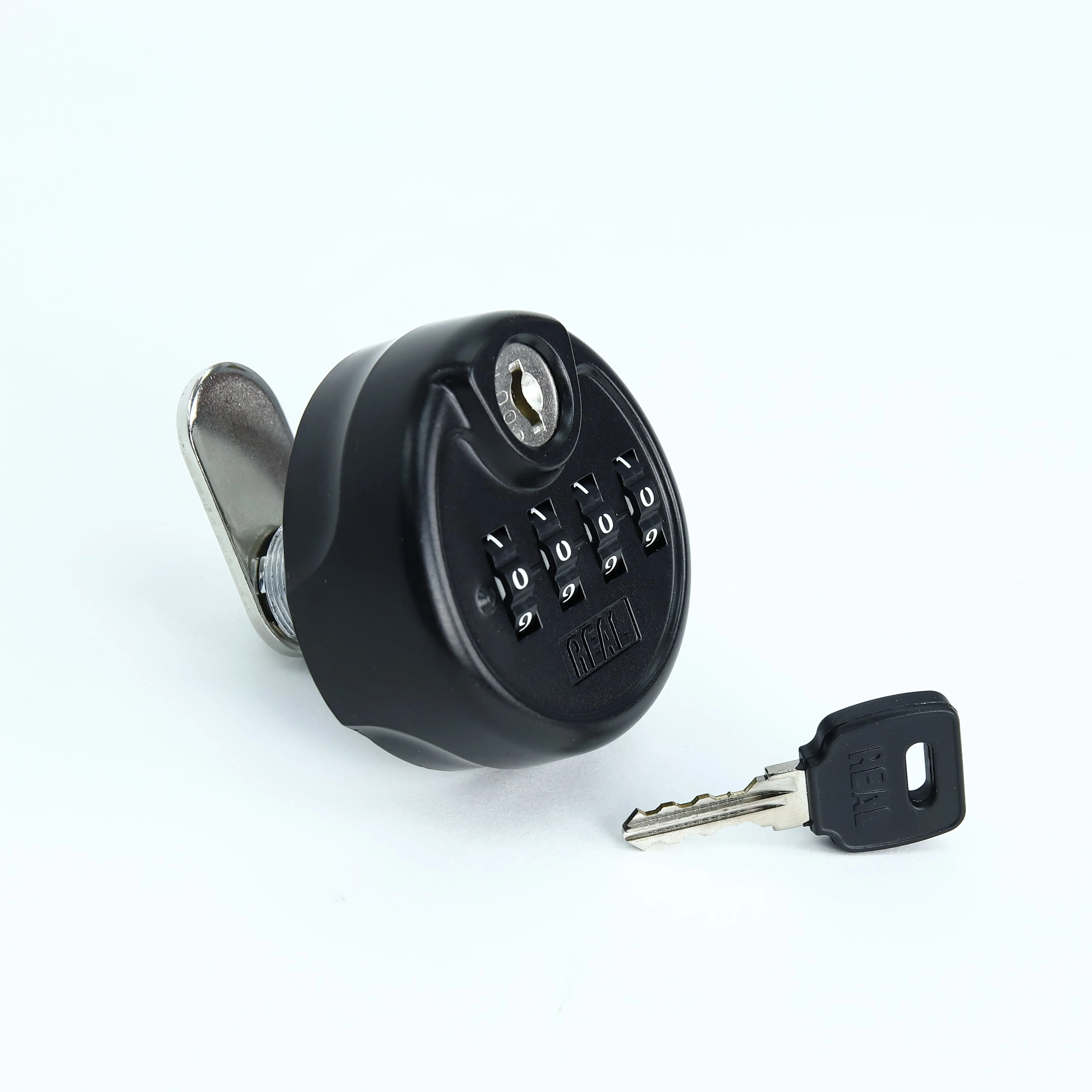 REAL RL-10347 Mechanical Round 4-Digit Combination Lock for Cabinet ...