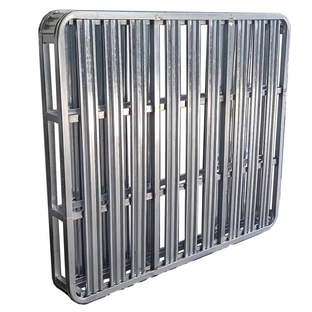 Medium Duty Double Face Steel Pallet for Industrial Warehouse Storage ...