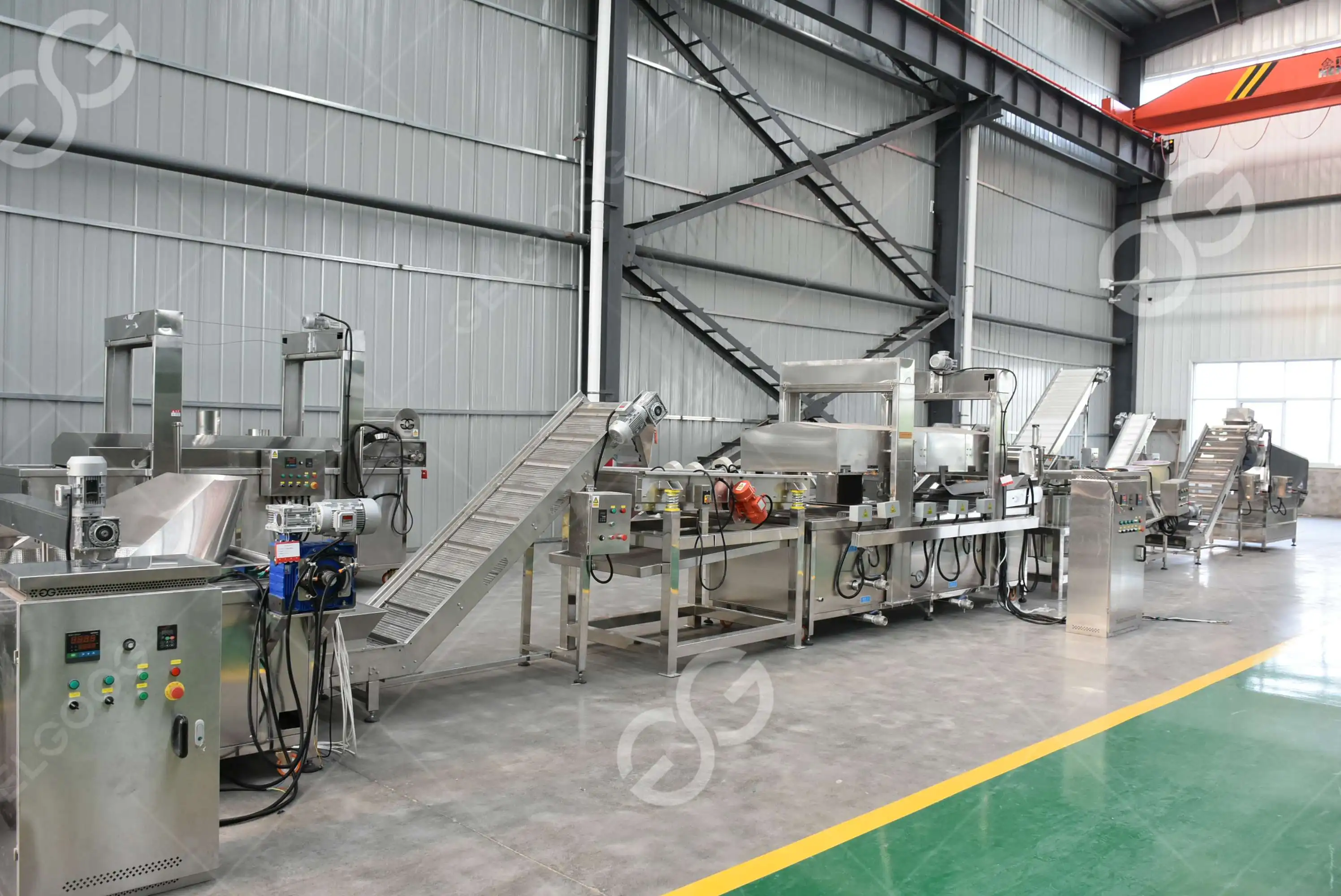Alibaba.com: Continuous gas onion fryer, fresh mushroom chips ...