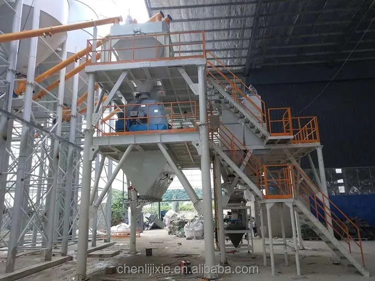 Dry Mortar Mixing Plant for Sale Tower Type Mortar Mixing Facility ...